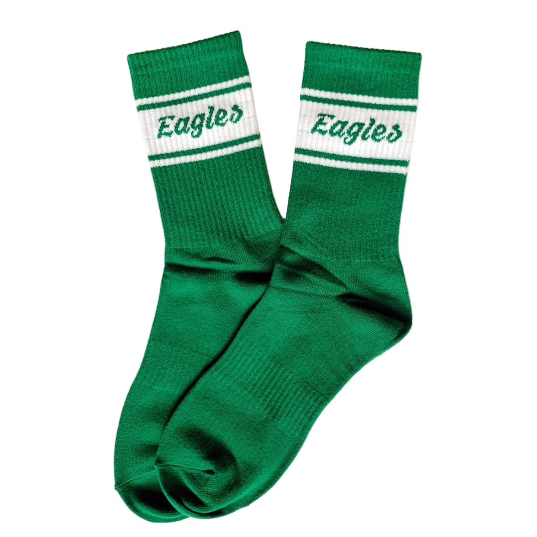 Philadelphia Eagles Classic Sports Socks - Large – Belleville Market